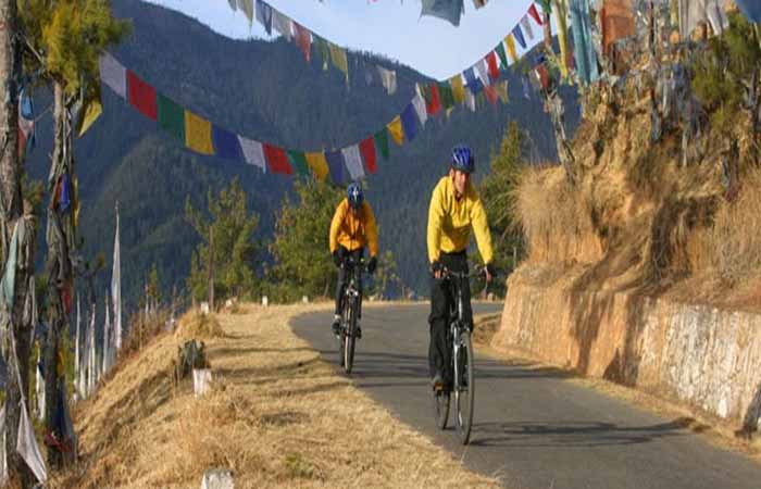 Bhutan Cycle Trip, Cycle trip in Bhutan, Bhutan Cycle expedition - TrvMe