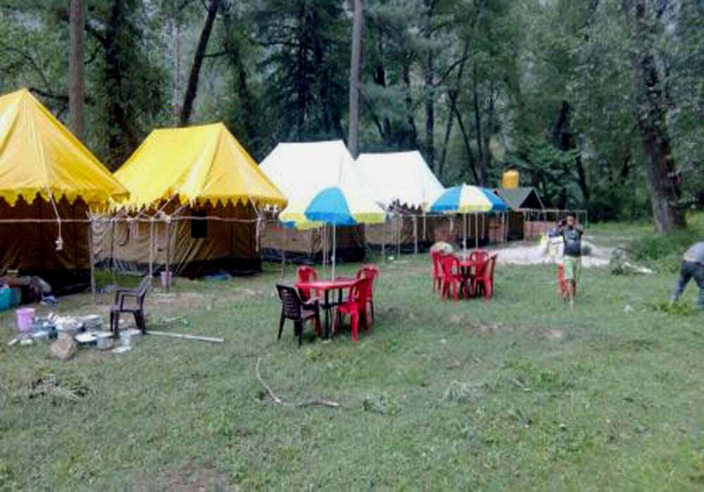 Riverside Camping at Kasol, Kasol Camping, Tent Stay in Kasol, - TrvMe
